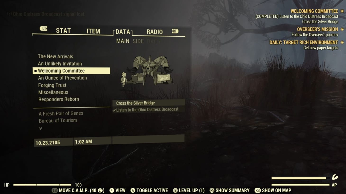 How to start the Fallout 76 Burning Springs campaign: Welcoming ...