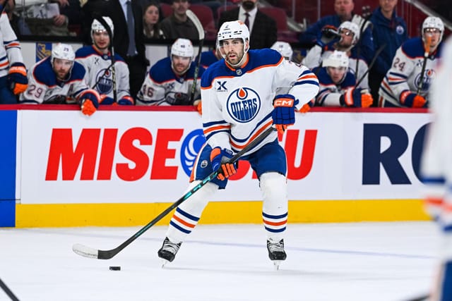 NHL rumors: Despite early season struggles, Oilers' Evan Bouchard may ...