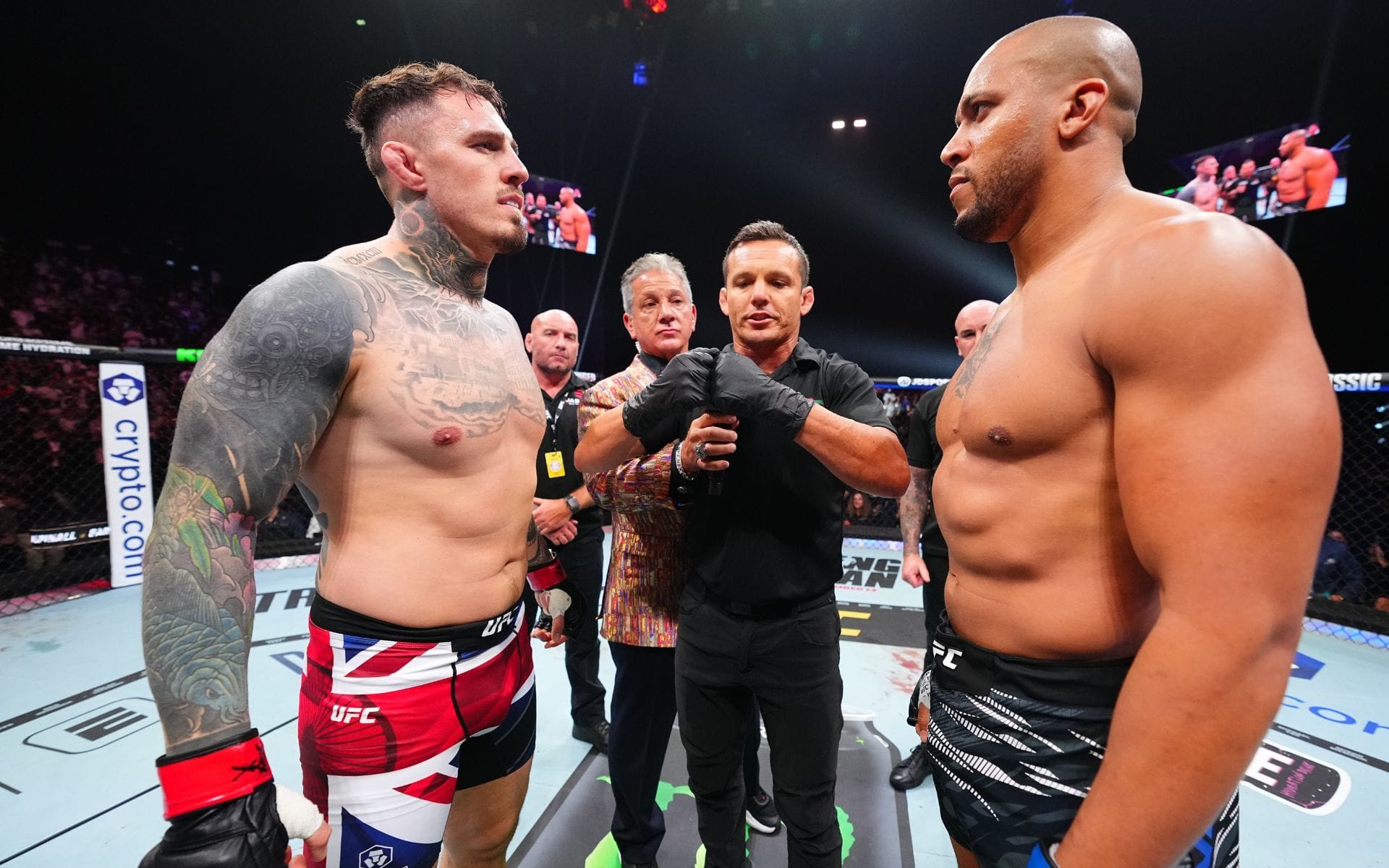 "I'm pretty angry mate"- Tom Aspinall doubles down on Ciryl Gane ...