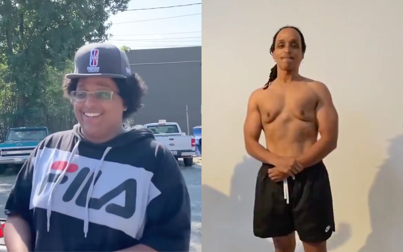 How much weight did Agent 00 lose? Streamer's before and after weight ...