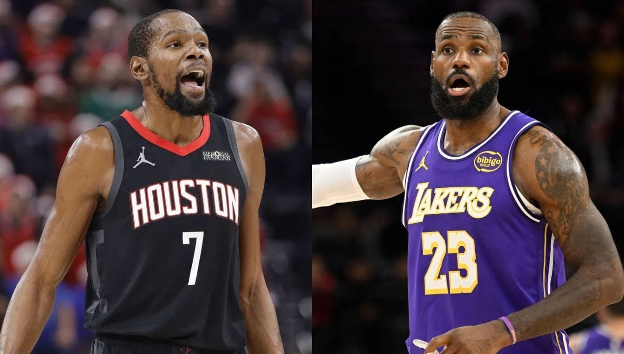 Houston Rockets vs LA Lakers Starting Lineups Tonight (Dec. 25) | 2025 ...