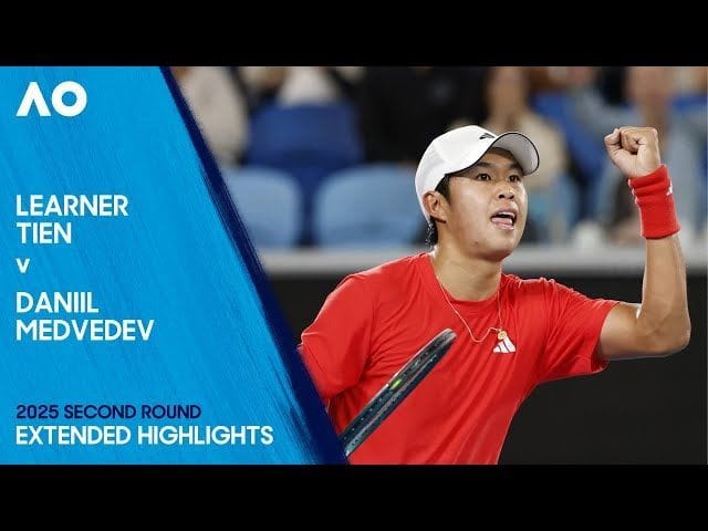 5 biggest upsets of 2025 ft. Learner Tien def. Daniil Medvedev ...