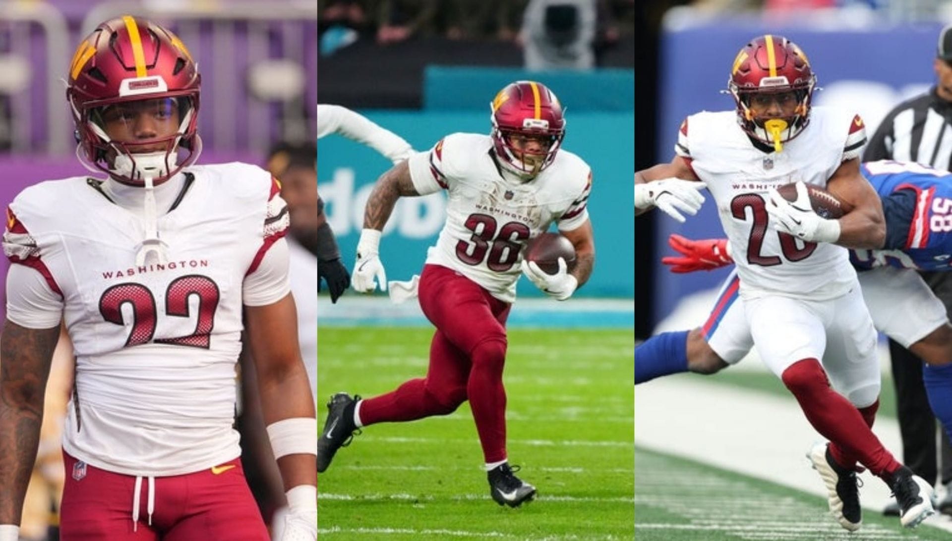 Jacory Croskey-Merritt or Chris Rodriguez Jr or Jeremy McNichols Start ...