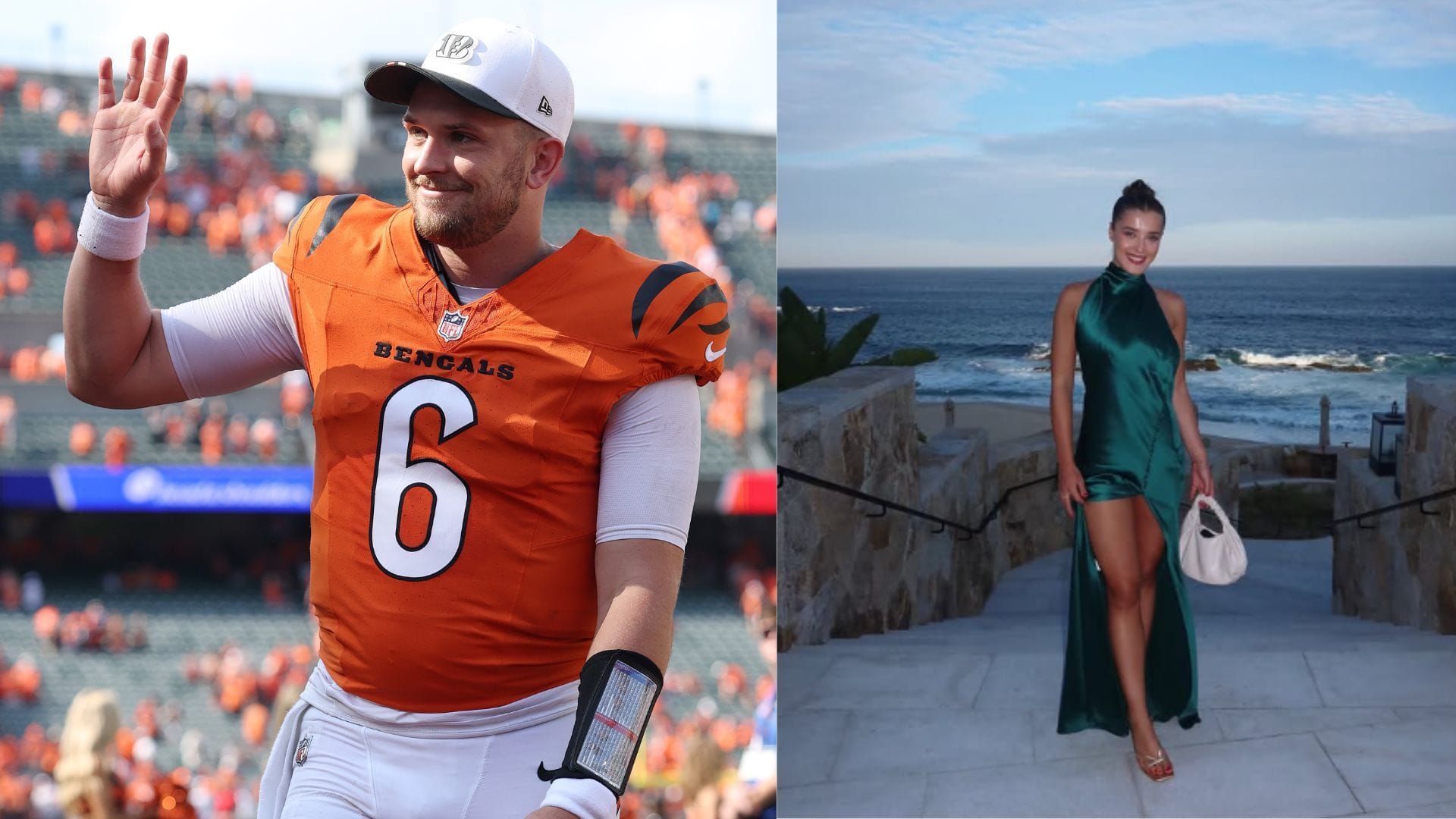 [PICS] Jake Browning’s fiancé Stephanie Niles wears pink swimsuit to ...