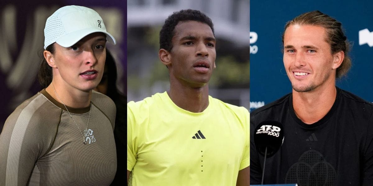 Iga Swiatek, Felix Auger-Aliassime, Alexander Zverev & others share ...