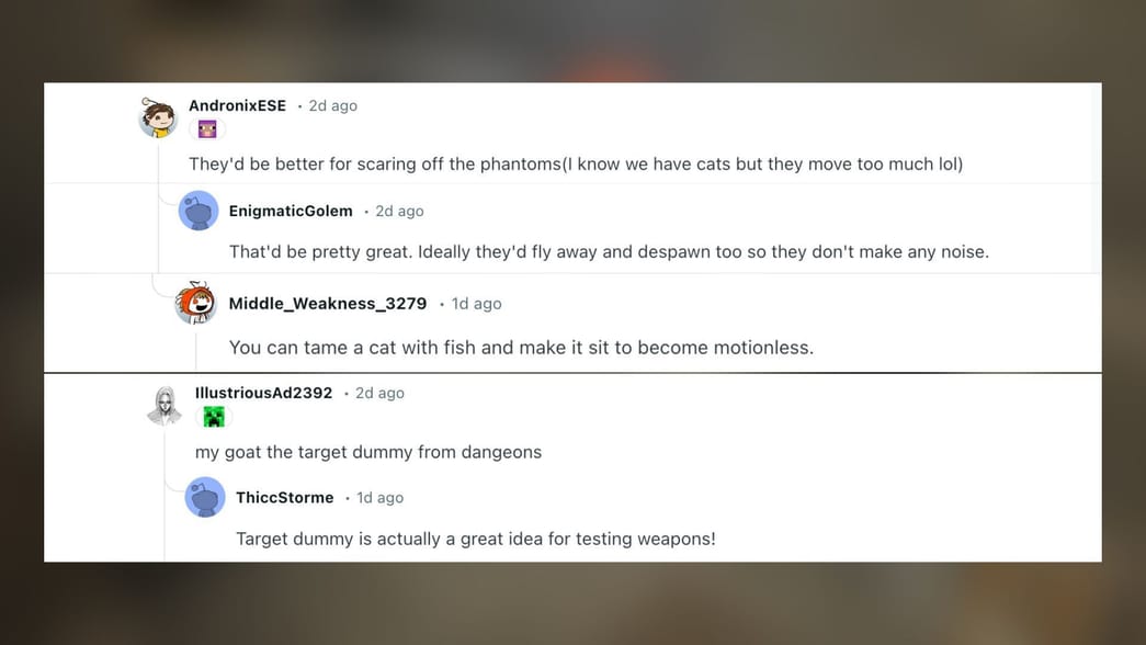 Minecraft fan suggests new useful ideas for armor stands