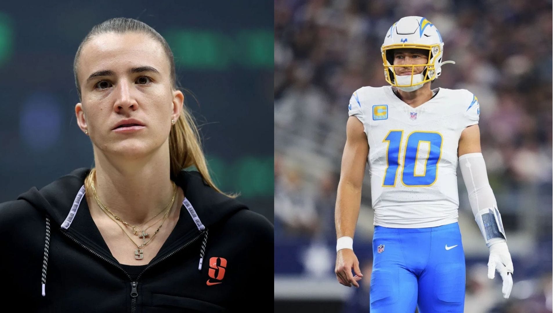 Chargers Star Justin Herbert Rocks Sabrina Ionescu's "MeVsMe" Sabrina ...