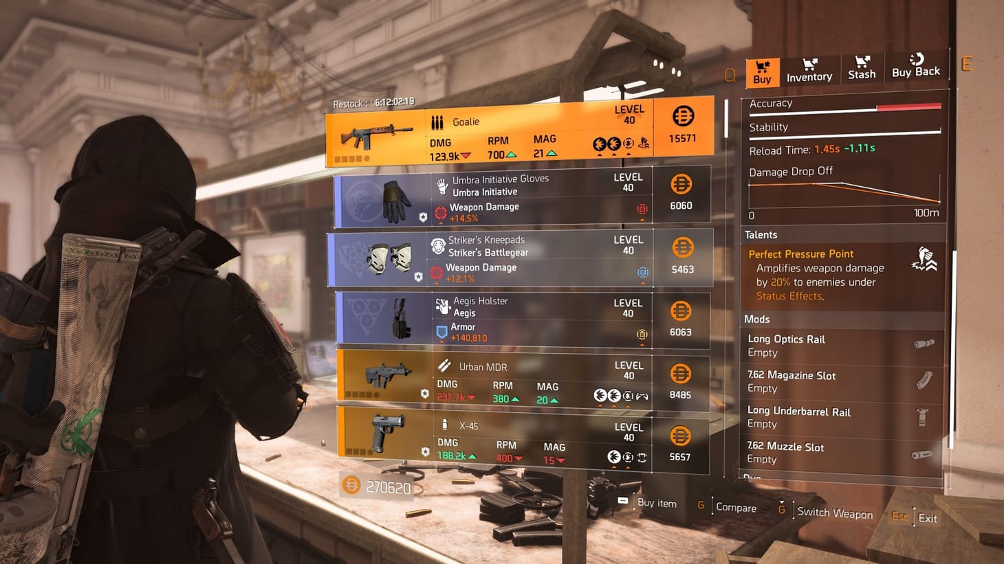 The Division 2 vendors this week (December 2 to 9, 2025): All named ...