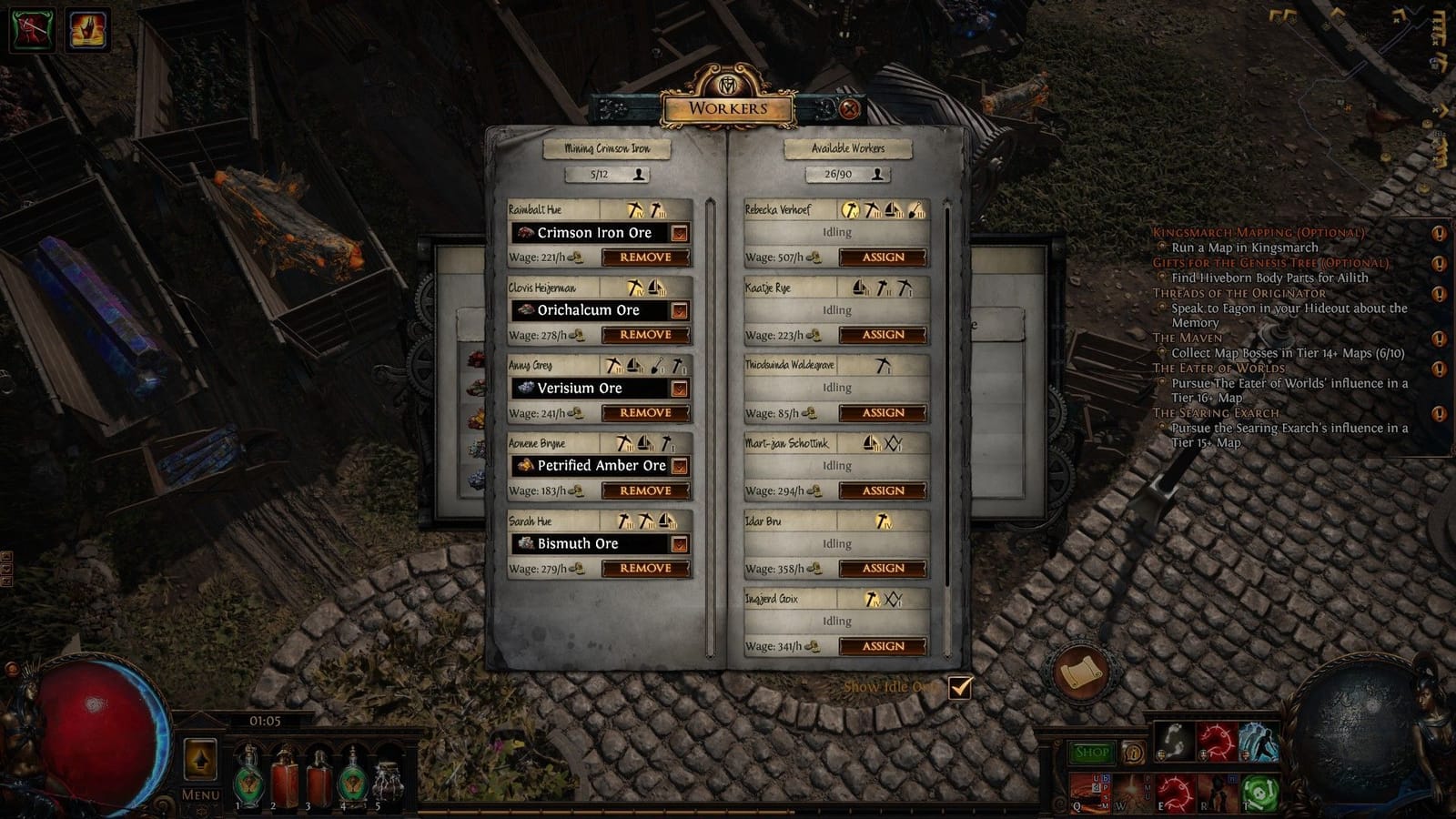 Path of Exile: Shipping cheat sheet