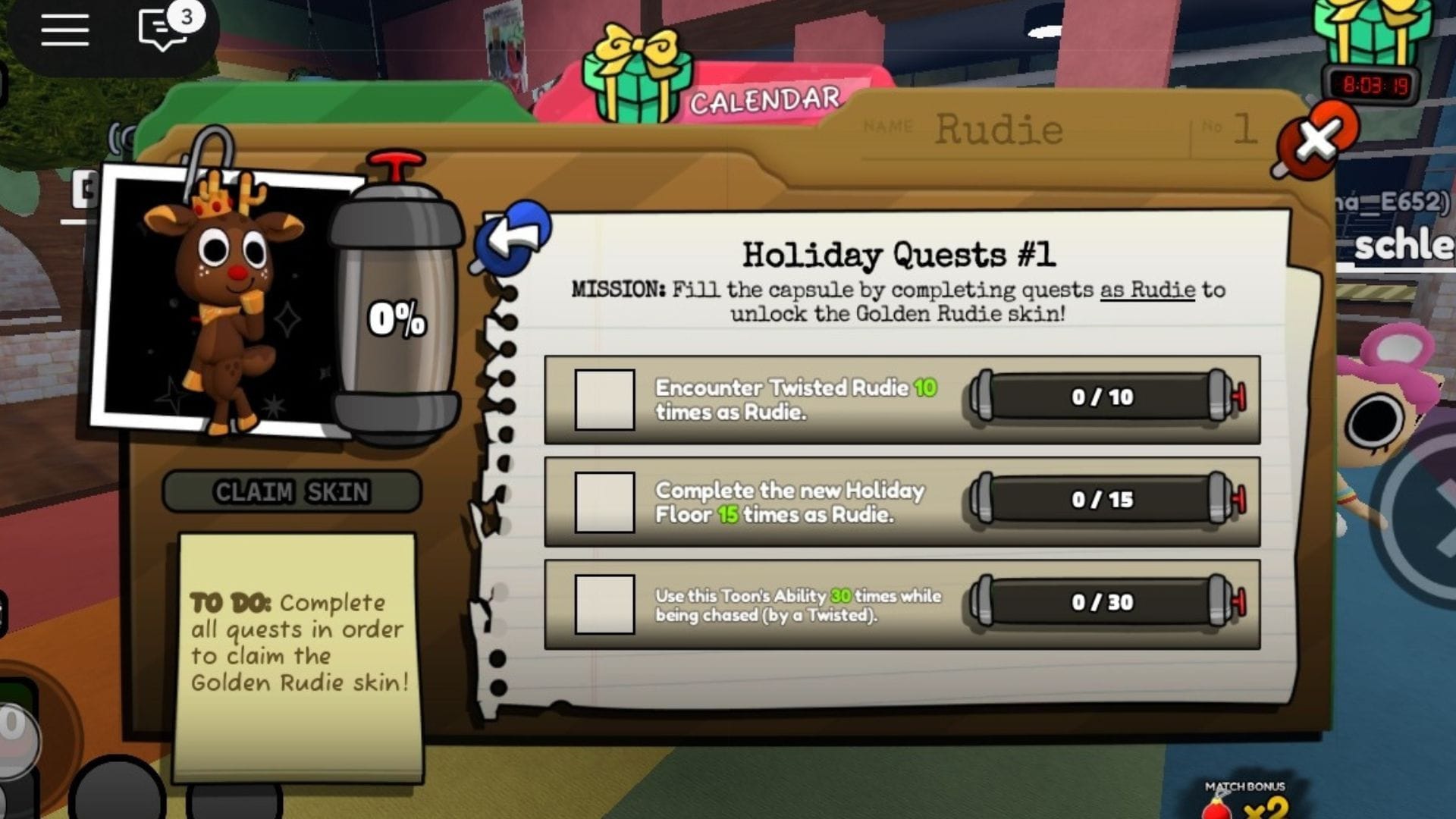 Dandy’s World Holiday Quests guide