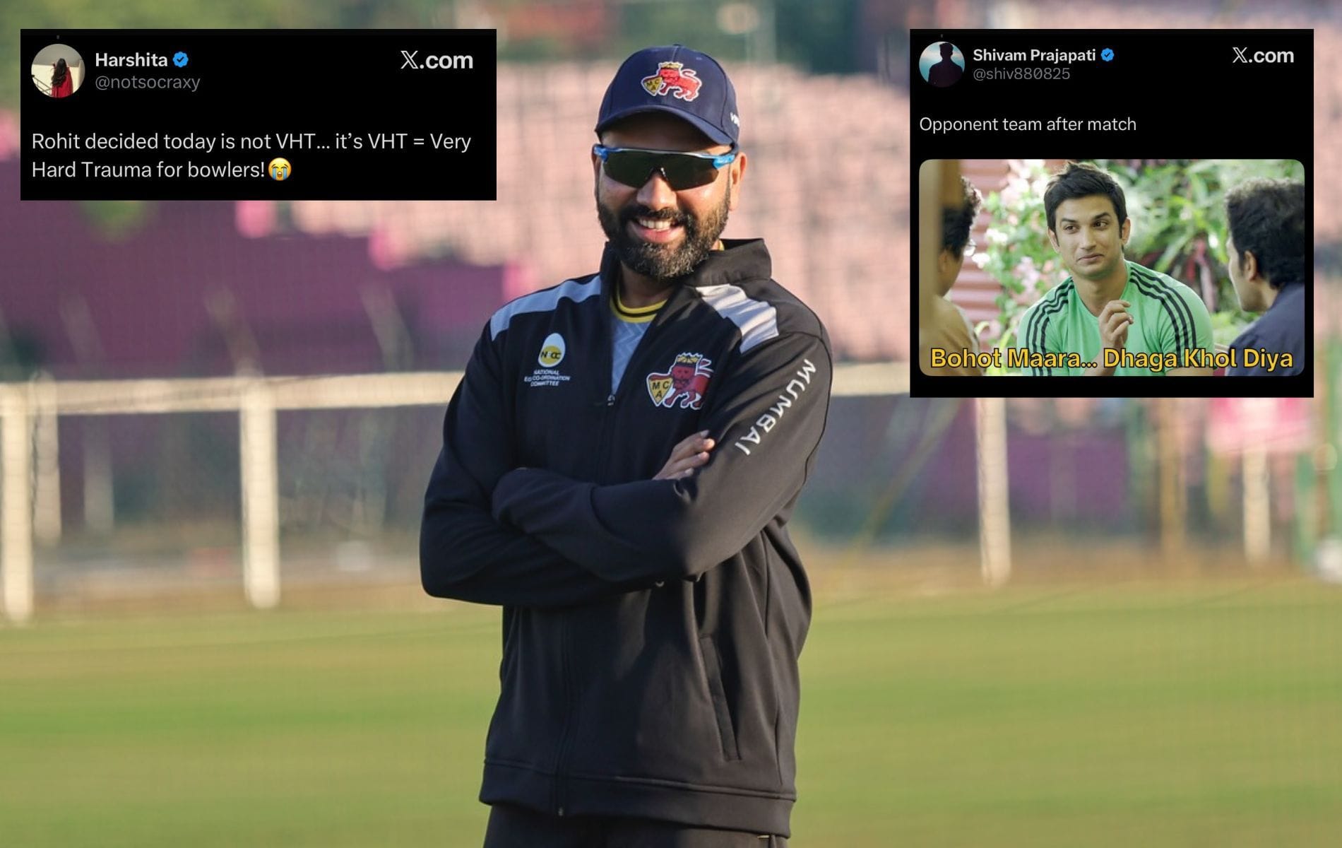 "It's VHT = Very Hard Trauma for bowlers" - Social media erupts as ...