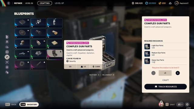 Where to find Complex Gun Parts in ARC Raiders