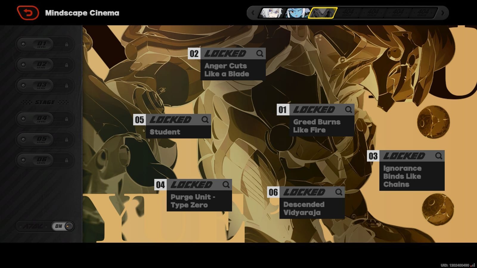 Zenless Zone Zero Banyue Mindscape Cinema guide and pull values