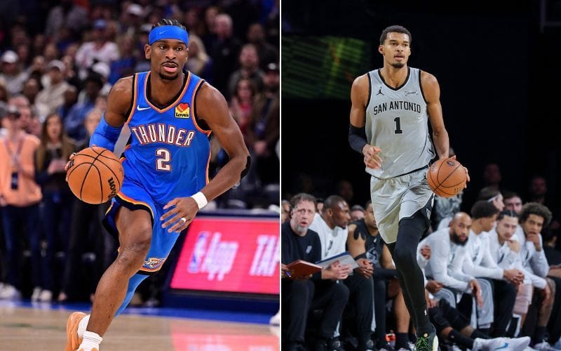 OKC Thunder vs San Antonio Spurs Starting Lineups (Dec. 23) | 2025-26 ...
