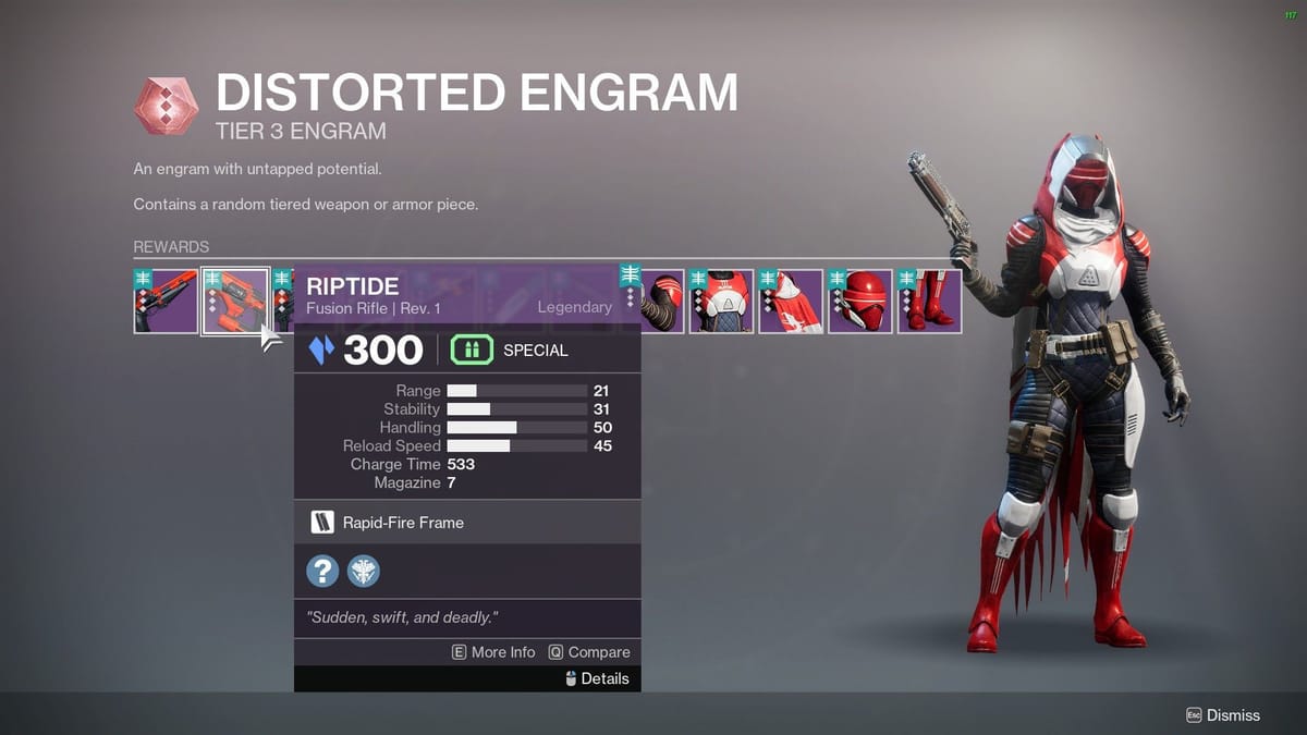 Riptide updated god roll guide for Destiny 2 PvE and PvP