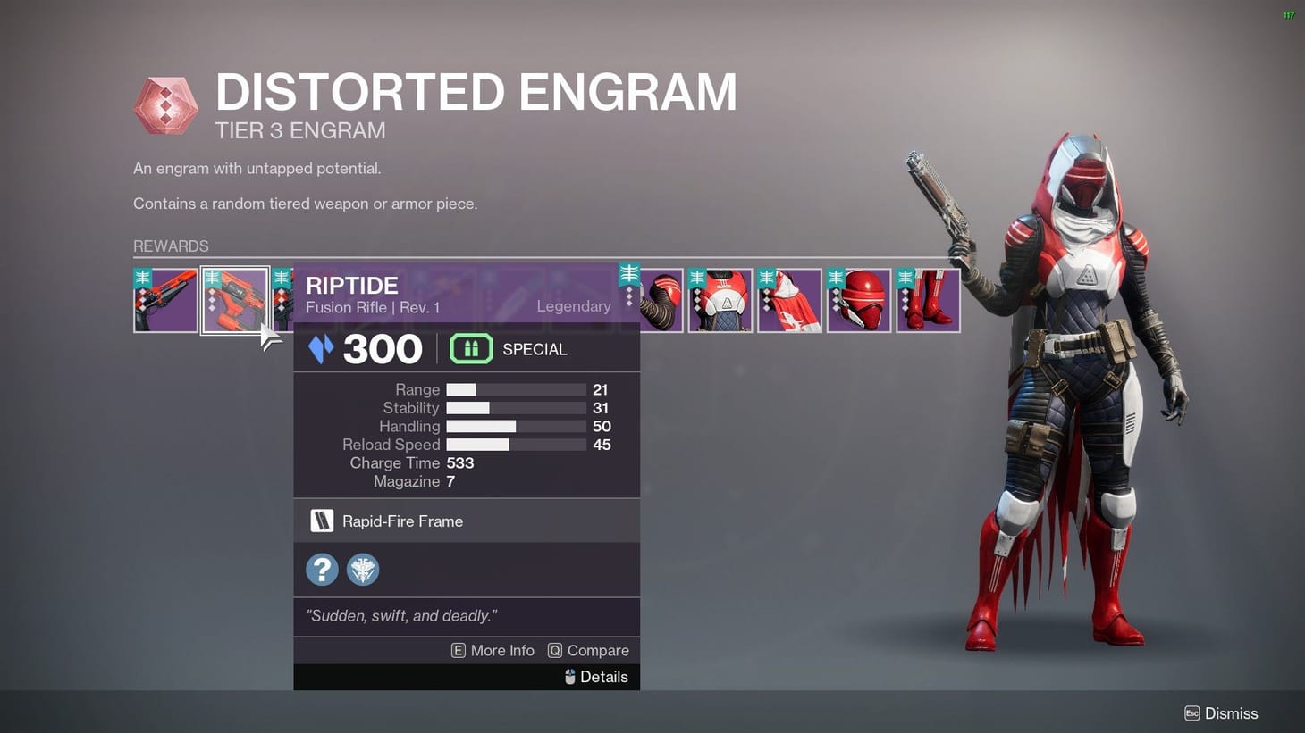 Riptide updated god roll guide for Destiny 2 PvE and PvP