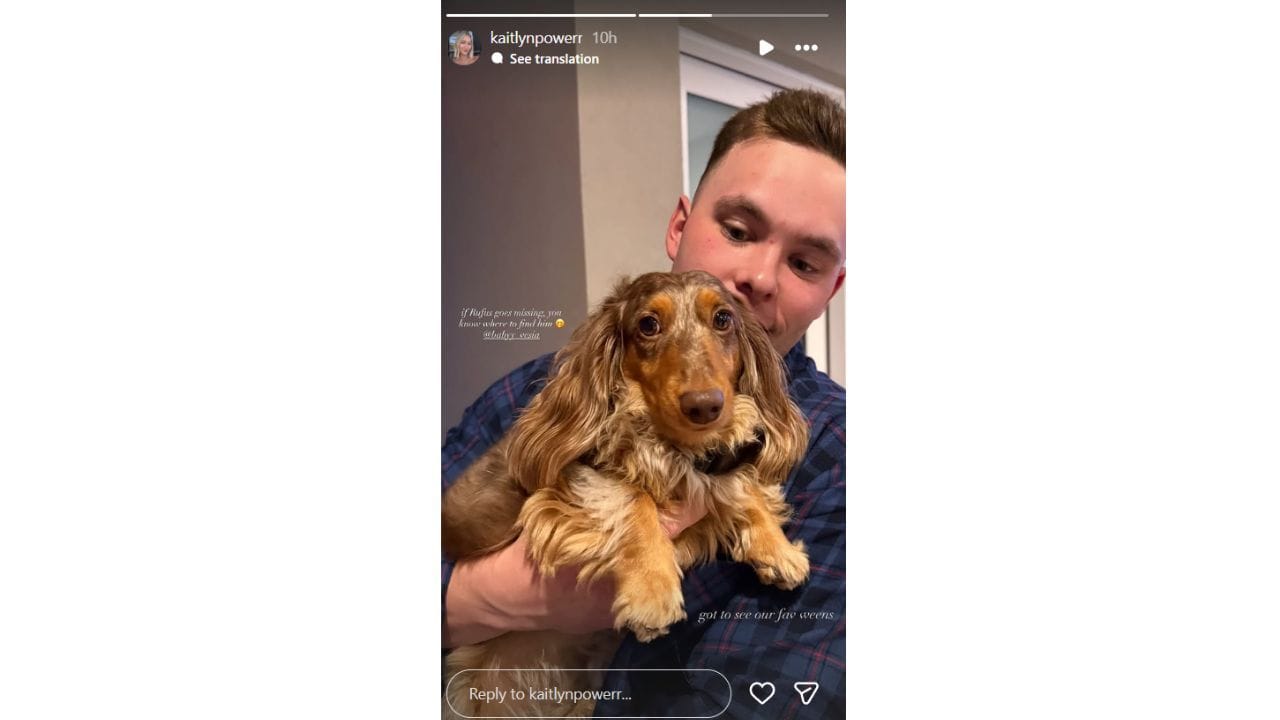 Dalton Rushing’s girlfriend Kaitlyn gives playful shoutout to Alex ...