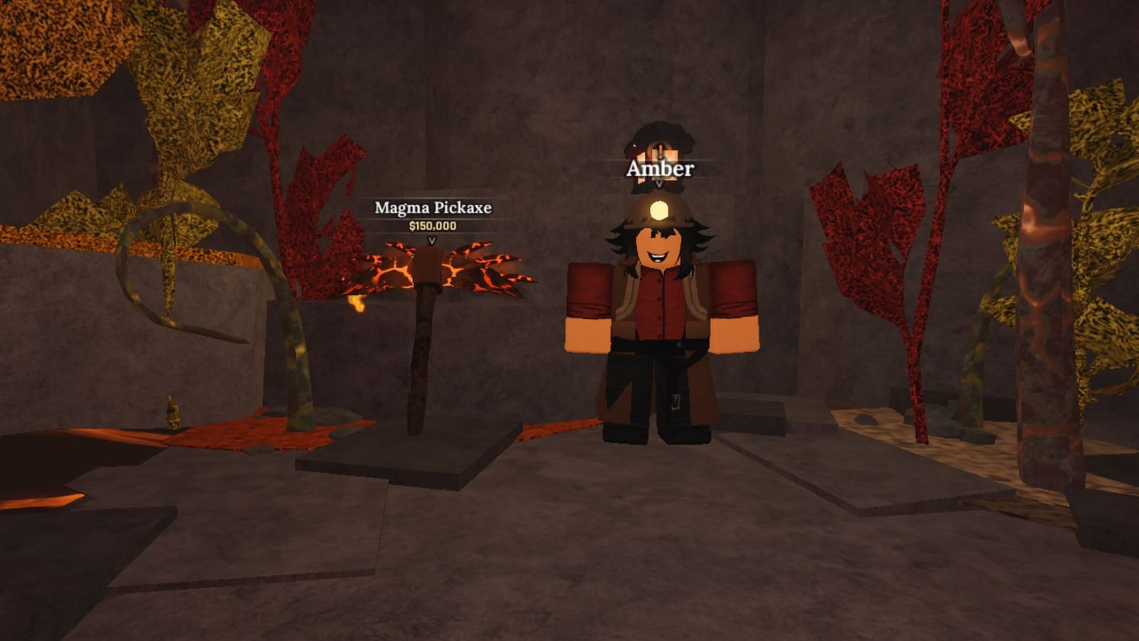 How to get Magma Pickaxe in The Forge