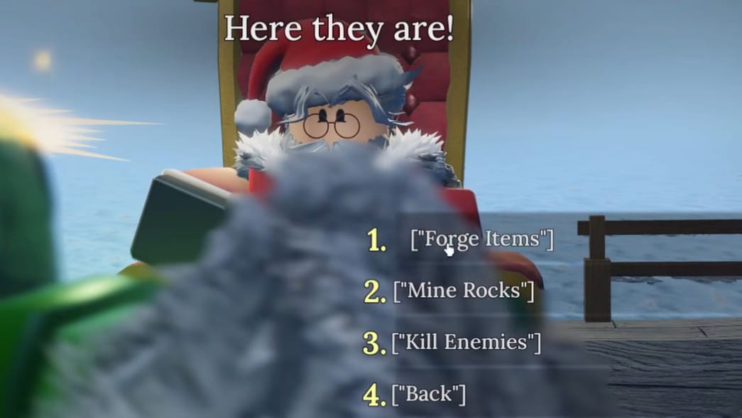 How to get XMas Tickets in The Forge Christmas Event