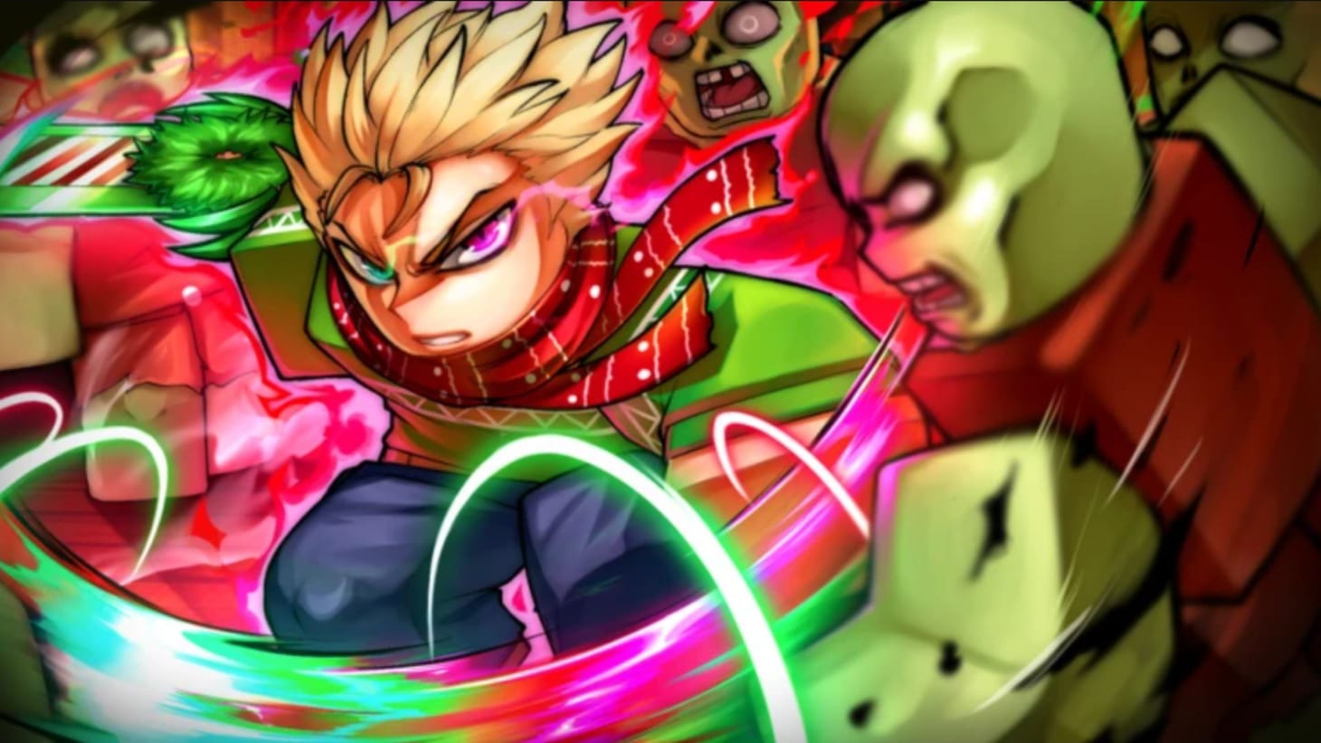 Hunty Zombie Christmas Sword weapon guide