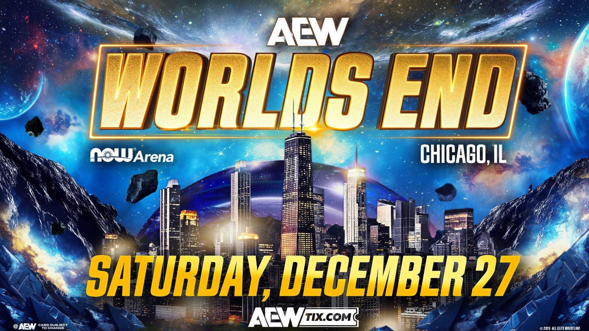 SPOILER: Huge title match confirmed for AEW Worlds End 2025; former WWE ...