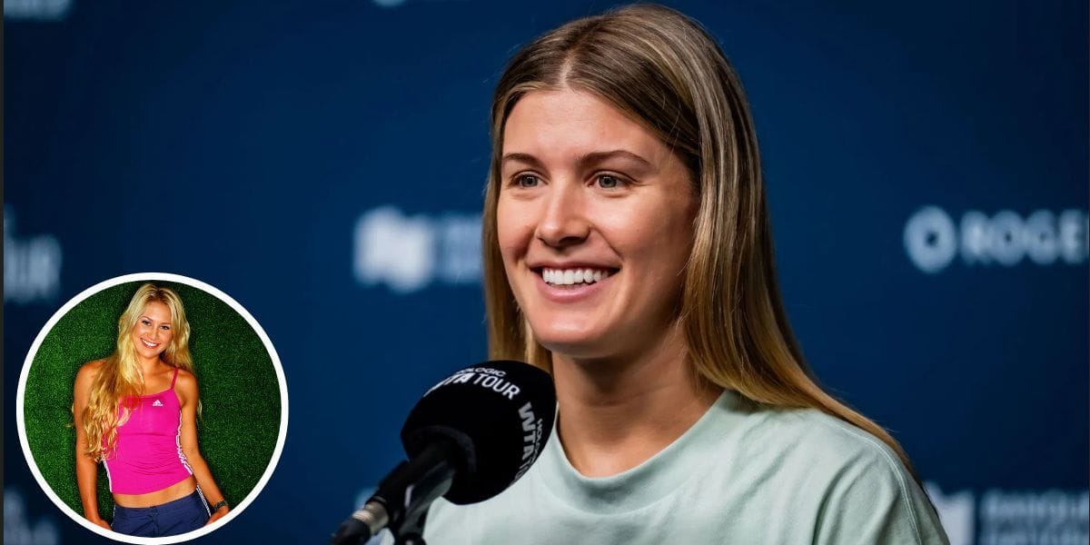 "Biggest defender" - Eugenie Bouchard defends idol Anna Kournikova from ...