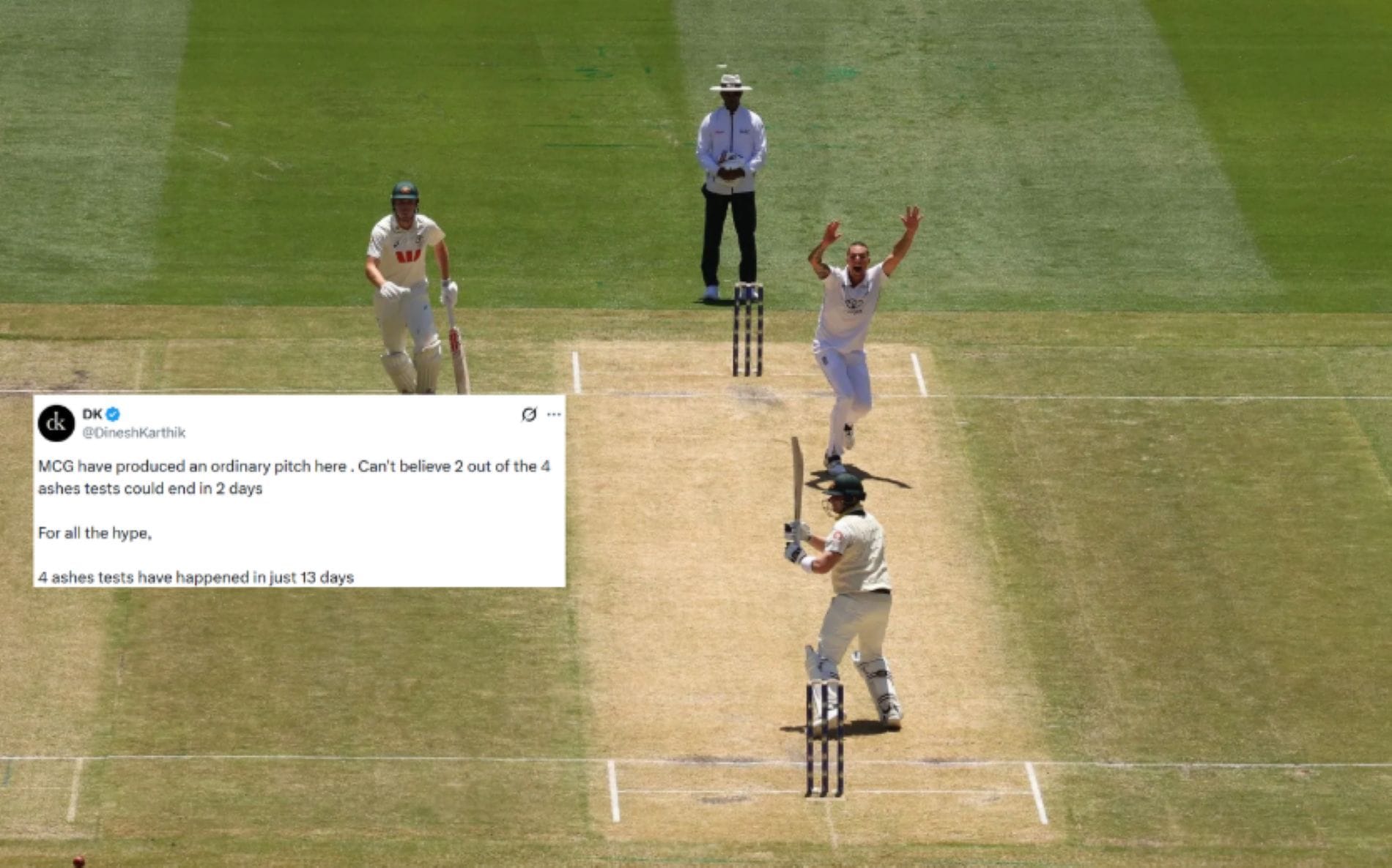 "This is selling the game short" - Cricket fraternity reacts to MCG ...