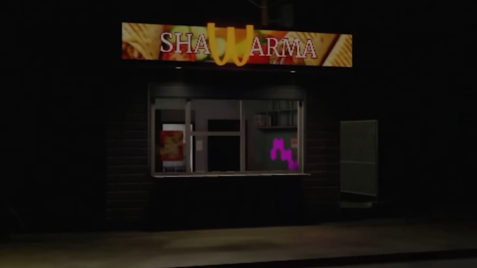 All endings in Scary Shawarma Kiosk: The Anomaly