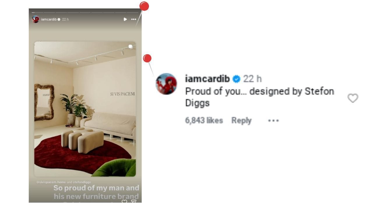 Cardi B makes feelings known on Stefon Diggs' backup career move amid ...