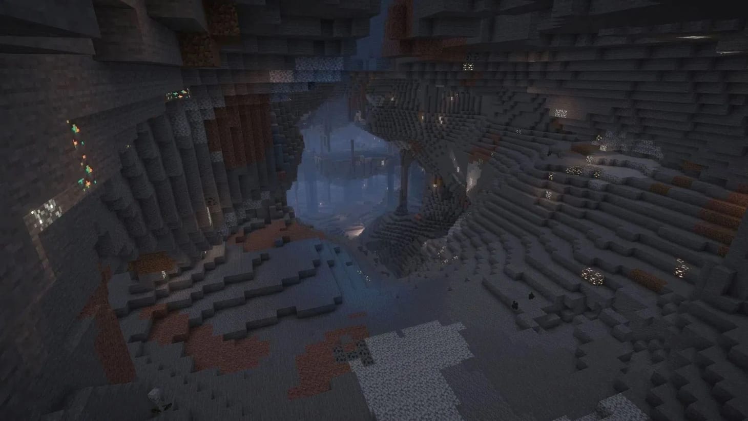 Where does diamond spawn in Minecraft