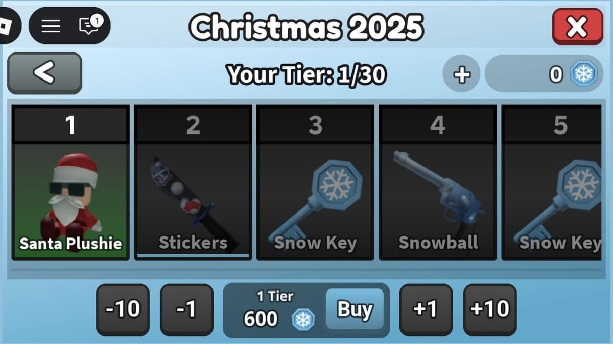 How to collect Snow Tokens in Murder Mystery 2