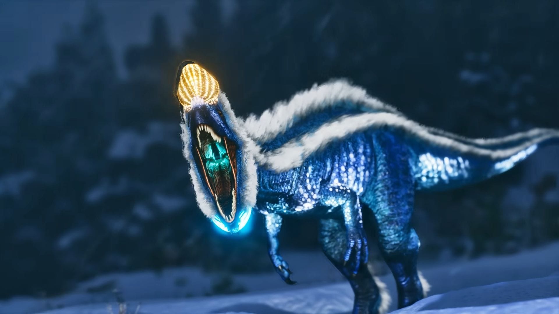 How to tame Cryolophosaurus in ARK Survival Ascended Lost Colony