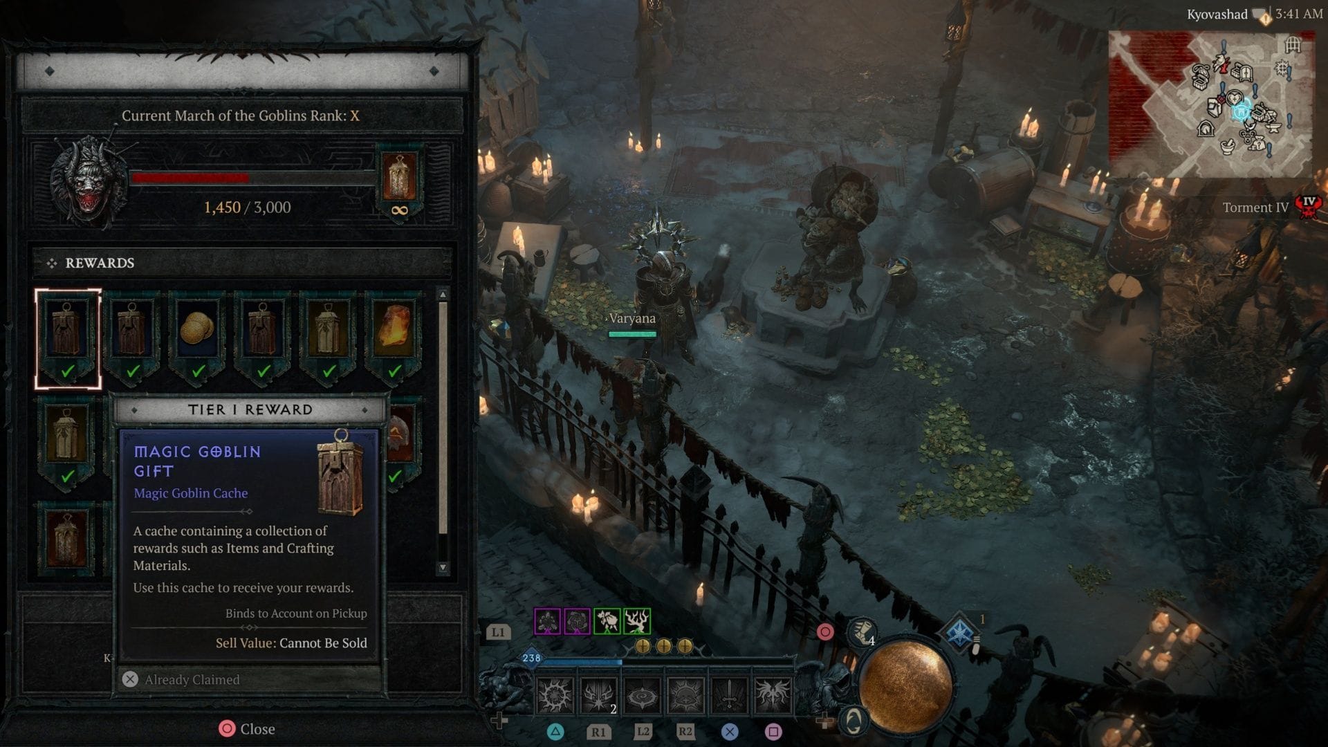 Diablo 4: How to farm Goblin Greedings rep fast