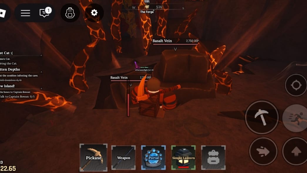 The Forge Basalt Vein guide