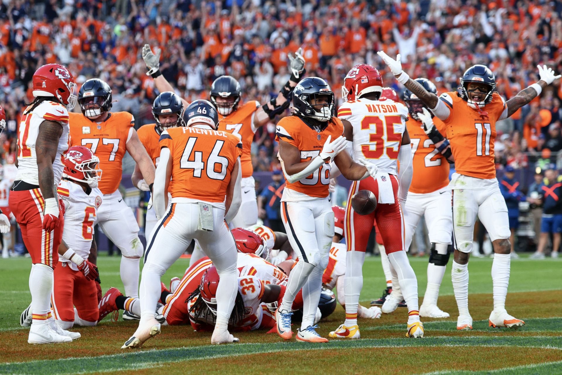 Kansas City Chiefs vs Denver Broncos projected starting lineup and ...