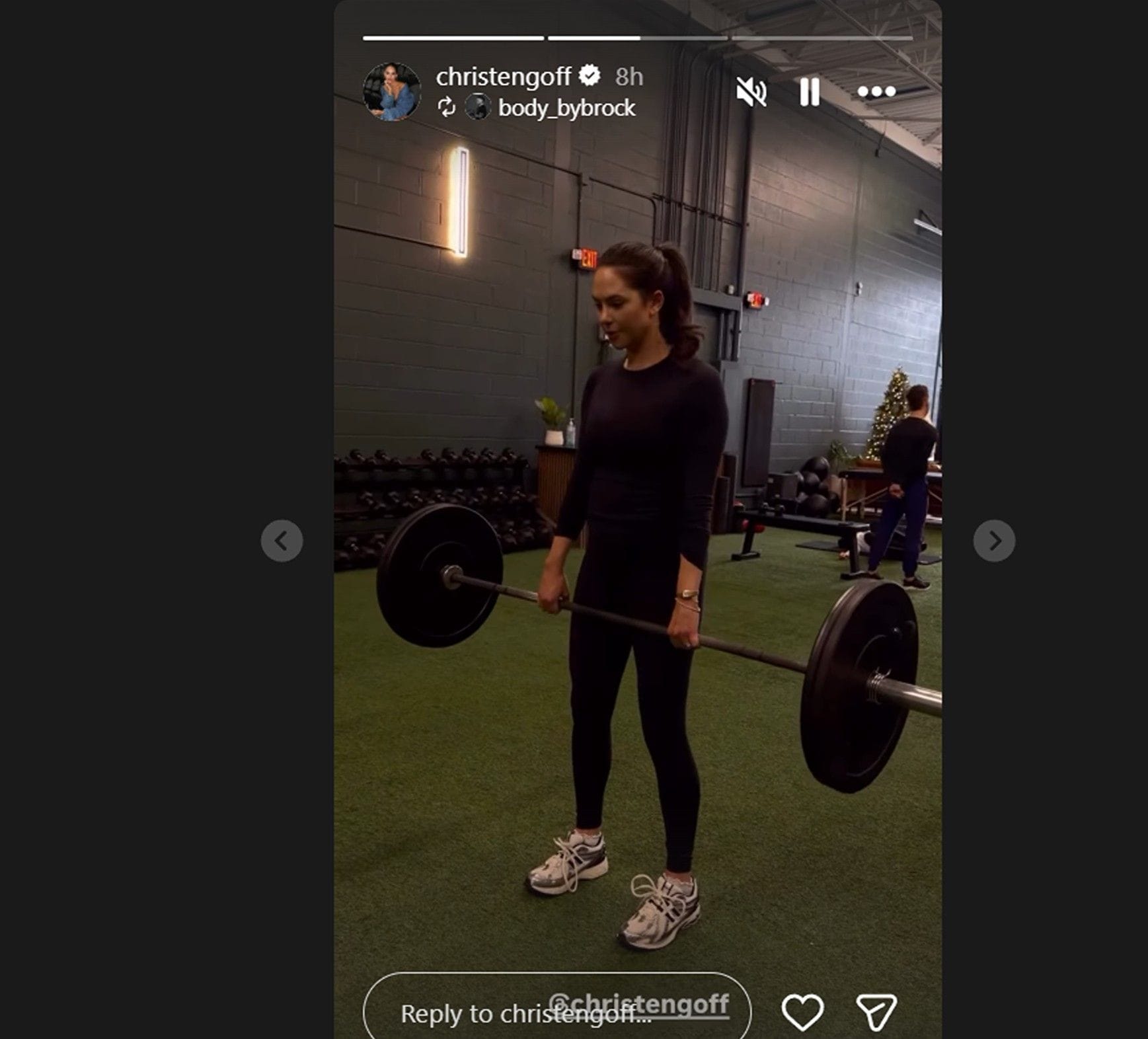 Jared Goff's wife Christen Harper rocks all-black body-hugging outfit ...