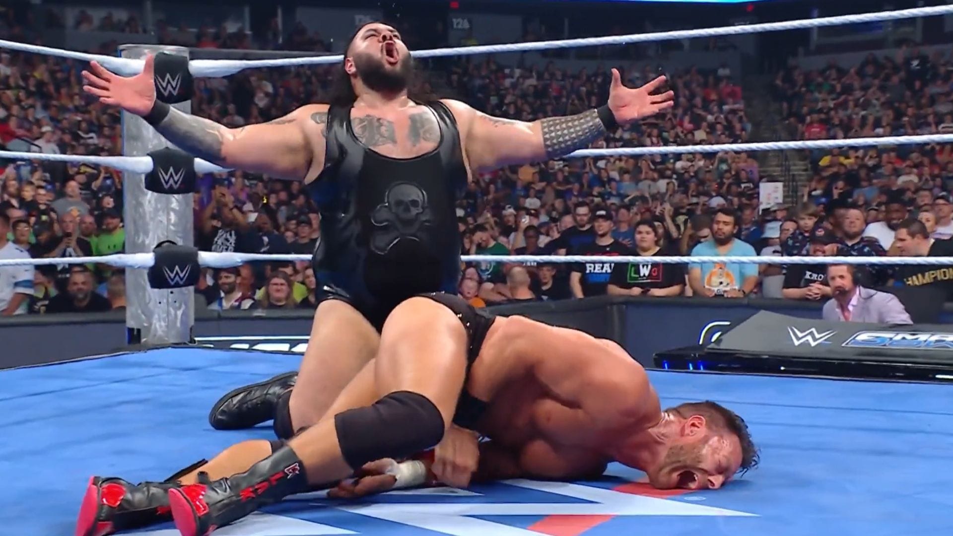 Bronson Reed pays emotional tribute to Biggie Smalls