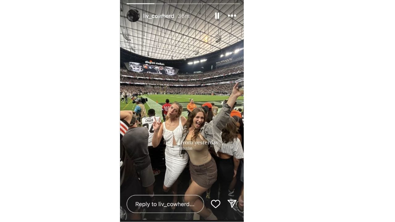 Colin Cowherd’s daughter Liv poses in off-the-shoulder crop top and ...