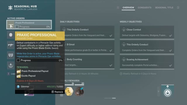 How to easily get Exotic orders and complete them in Destiny 2