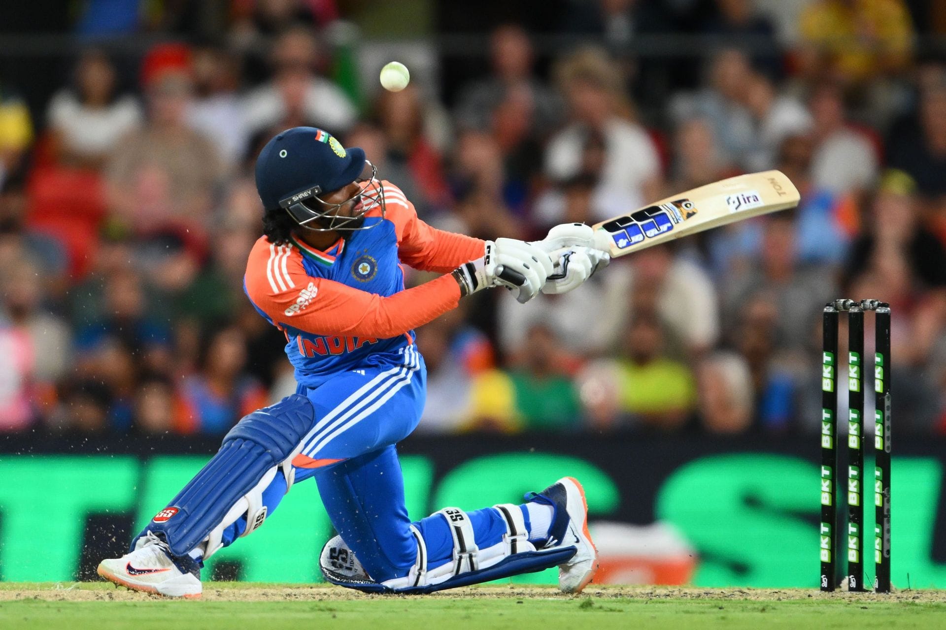 Tilak Varma plays audacious switch-hit for a 6 in IND vs SA 2025 2nd ...