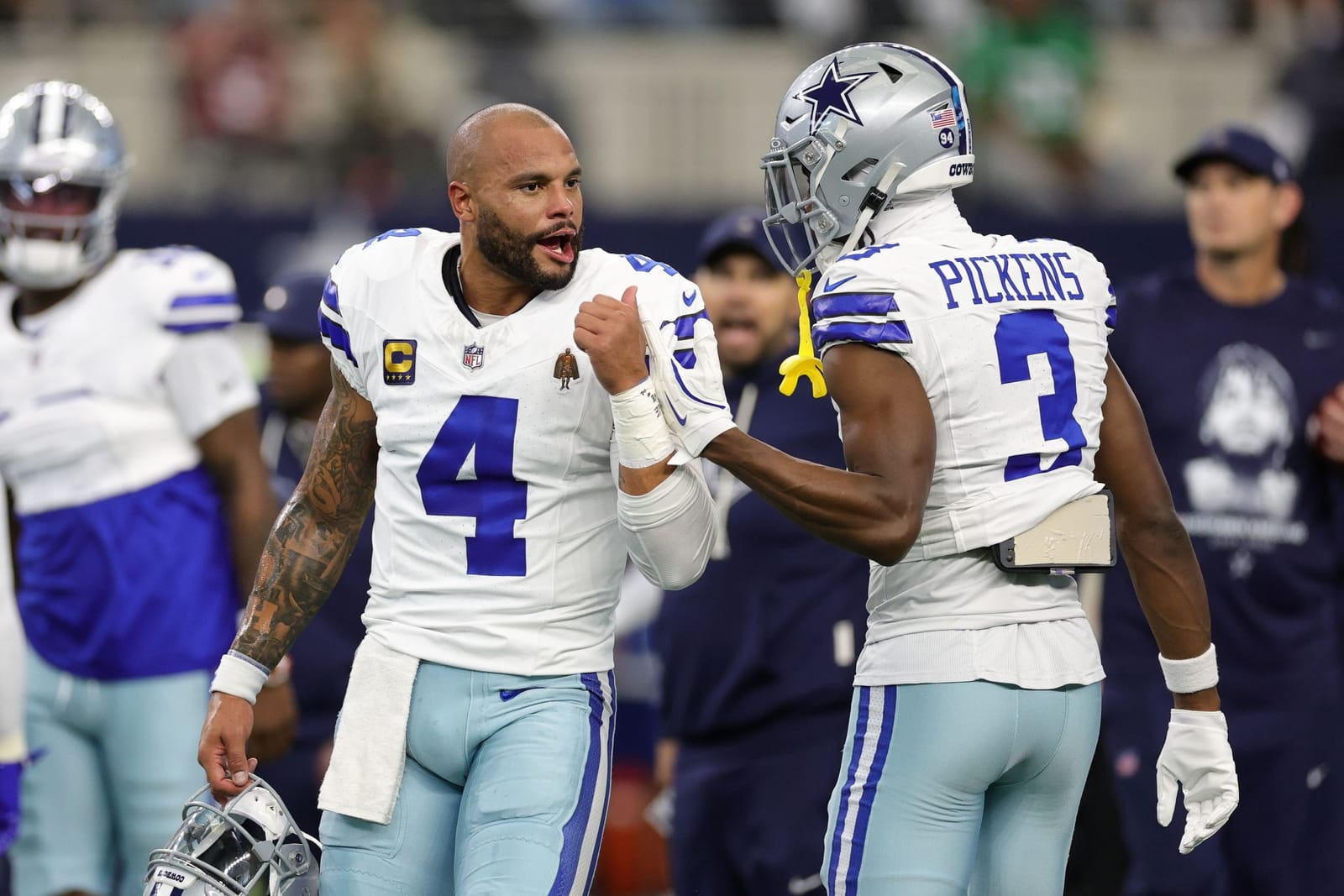 How many playoff wins does Dak Prescott have?