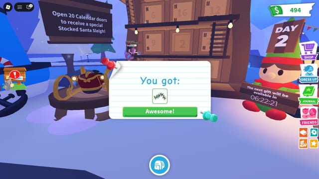 Adopt Me Advent Calendar 2025 guide