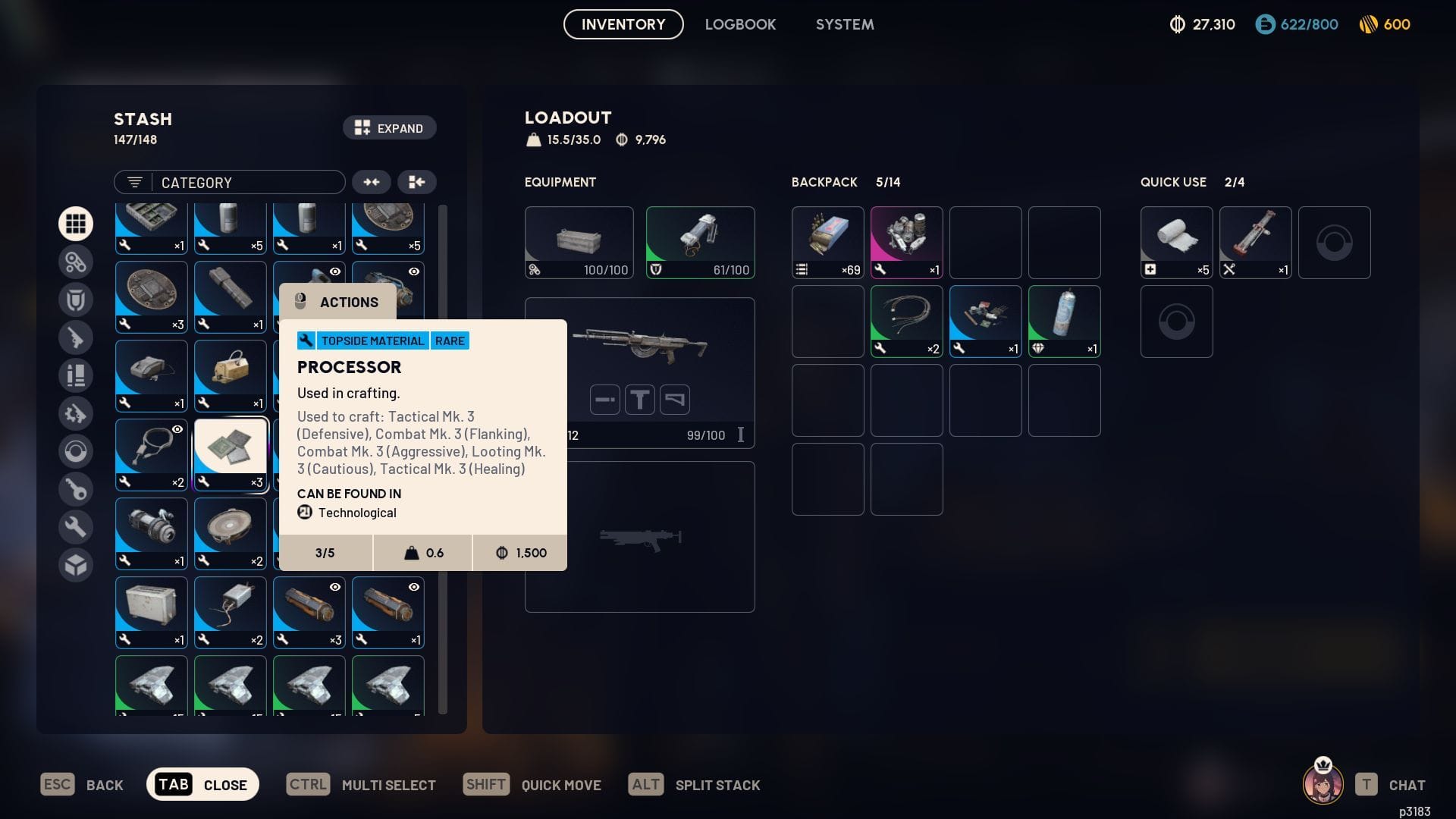 Where to find Processor in ARC Raiders
