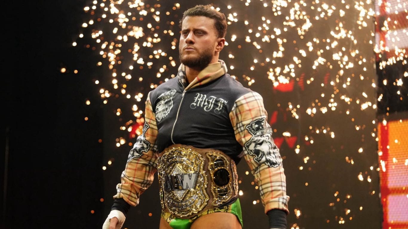 MJF breaks silence after getting into an altercation with a fan at a ...