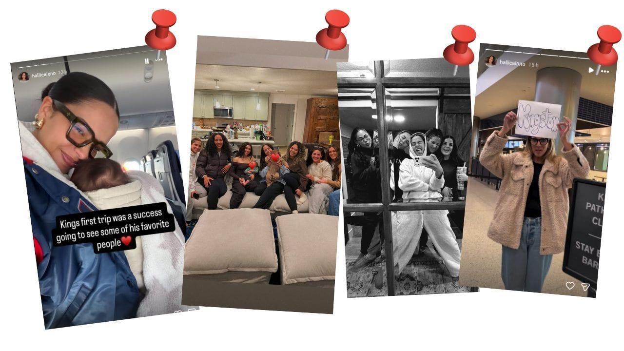 Pics: Puka Nacua’s ex-GF Hallie Aiono takes 2-month-old son Kingston to ...