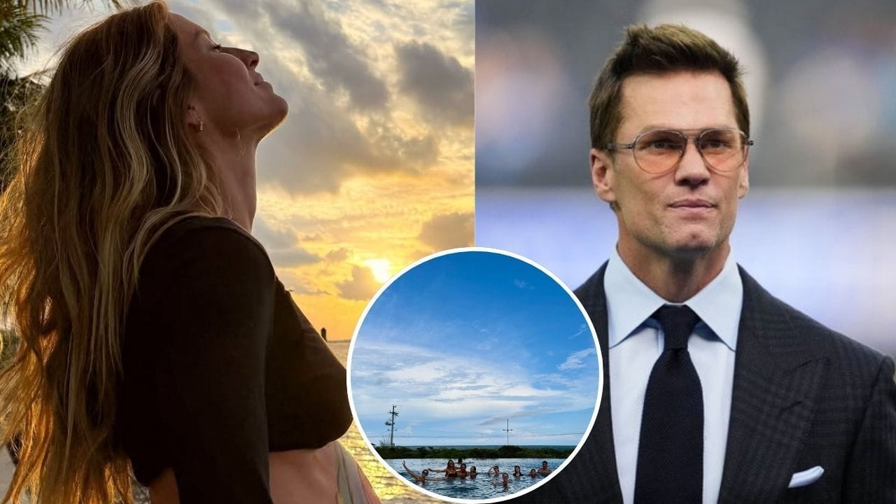 PIC: Tom Brady's ex-wife Gisele Bündchen poses in swimsuit while ...