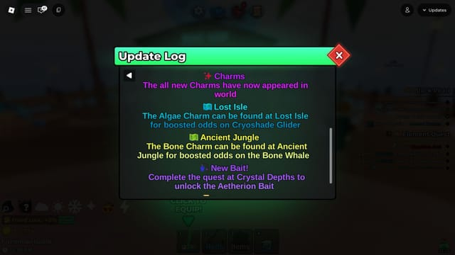 How do Charms work in Fish It?
