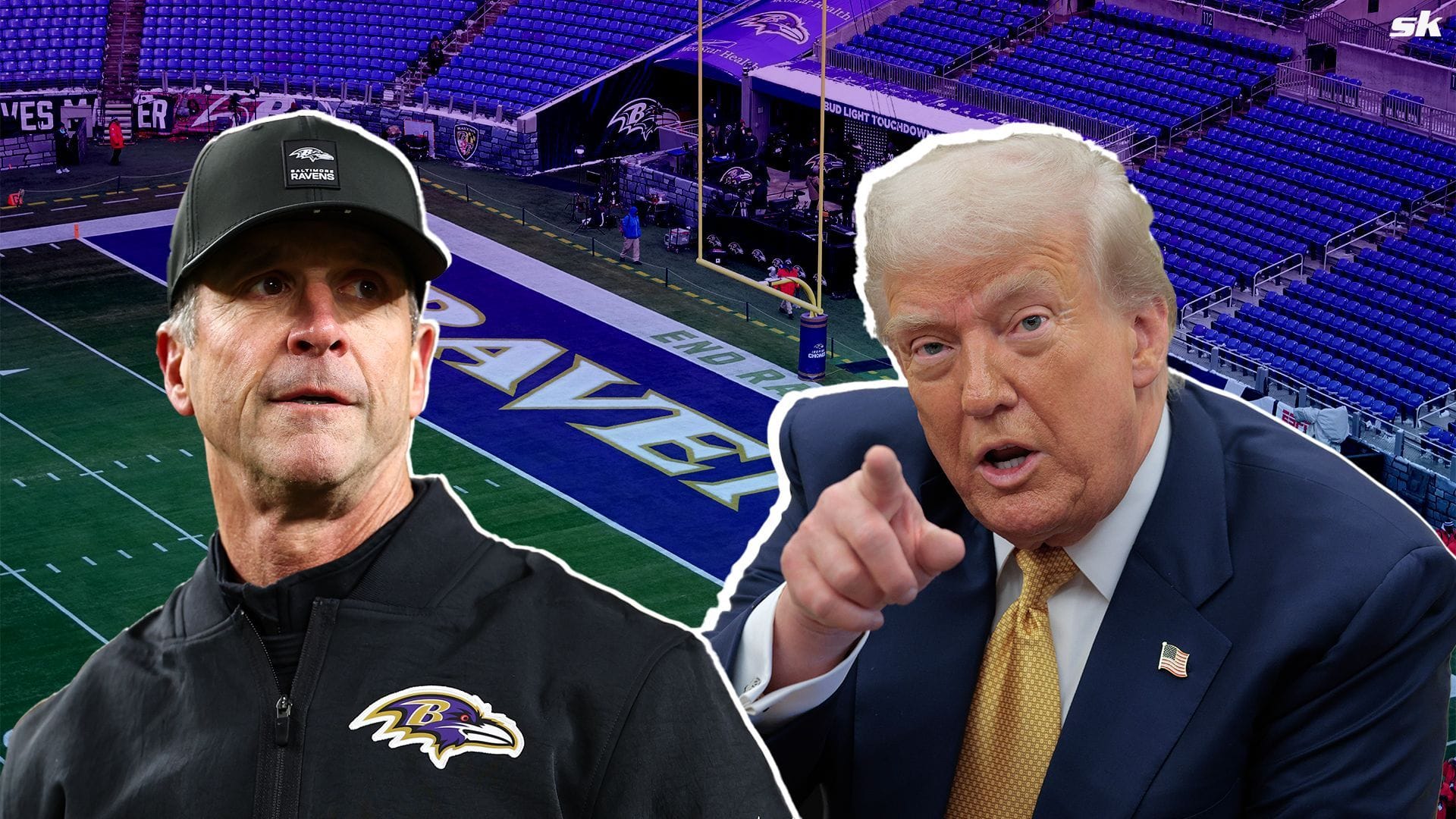 Donald Trump makes case for John Harbaugh in unexpected message as ...