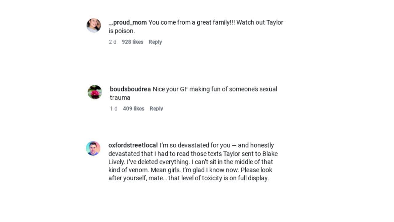 "Taylor Swift is poison," "Fake feminist": Fans flood Travis Kelce's IG ...