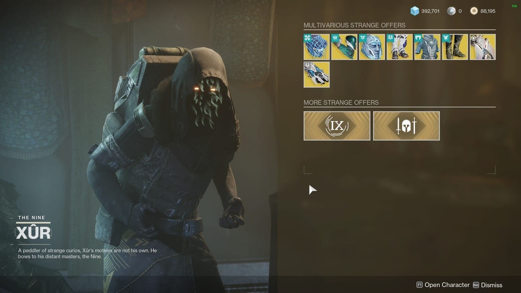 Destiny 2 Xur shop this week (January 16 to 20): God roll Pulse Rifle ...